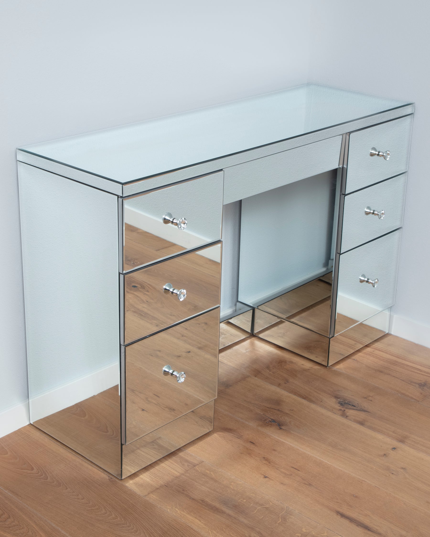 Luxury vanity desk without mirror - Bright Beauty Vanity